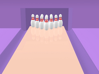 Bowling Animation | Merve Kök